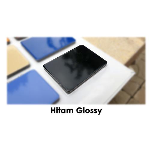 Jual Custom huruf ACP tinggi 20 cm - finishing stainless steel - Hitam ...