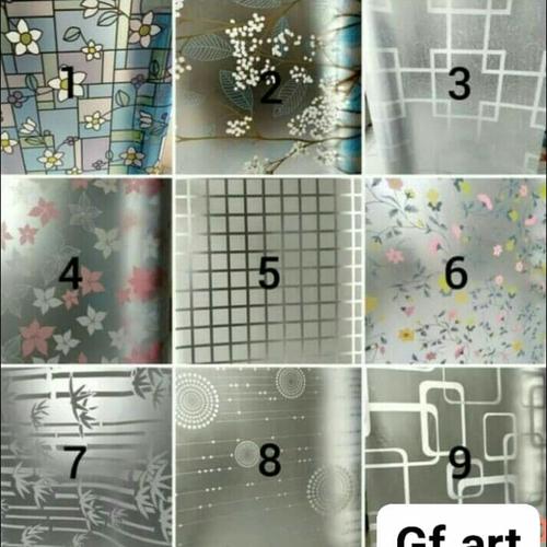 Jual sticker sandblast - Jakarta Barat - STIKER KACA JAKARTA | Tokopedia