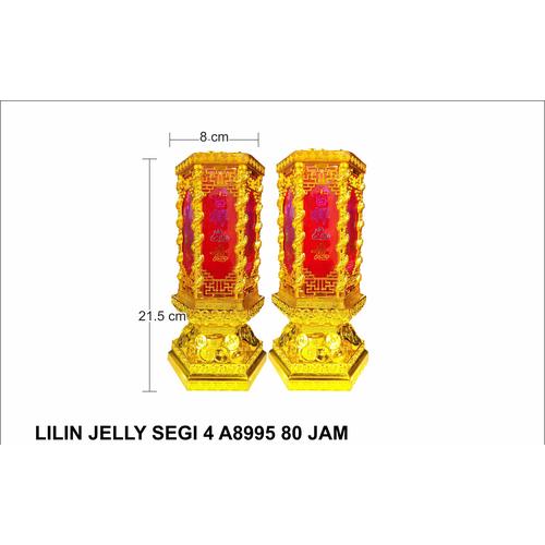 Jual lilin jelly segi 4 sembahyang buddhis 80 jam - Jakarta Barat ...