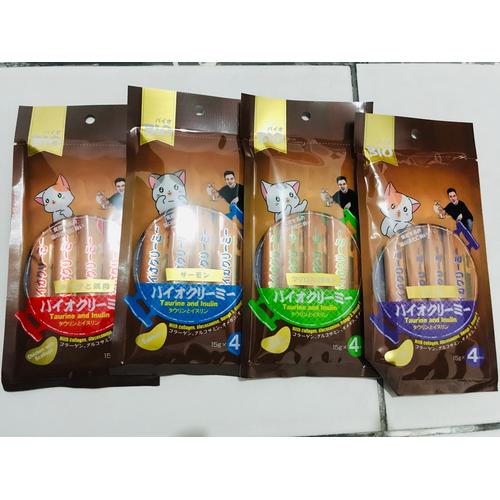 Jual Snack Kucing Bio Creamy 60gr - Salmon - Jakarta Barat - Home ...
