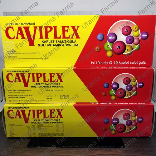 Jual CAVIPLEX PER BOX ISI 100 | MULTIVITAMIN | - Jakarta Utara ...