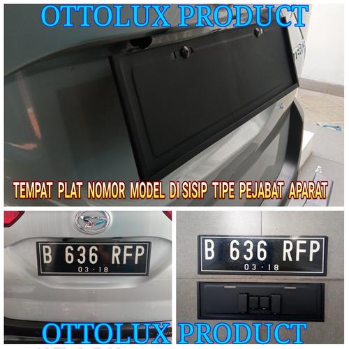 Jual TEMPAT PLAT NOMOR MOBIL PUTIH & HITAM. MODEL SISIP. KUAT - Jakarta ...