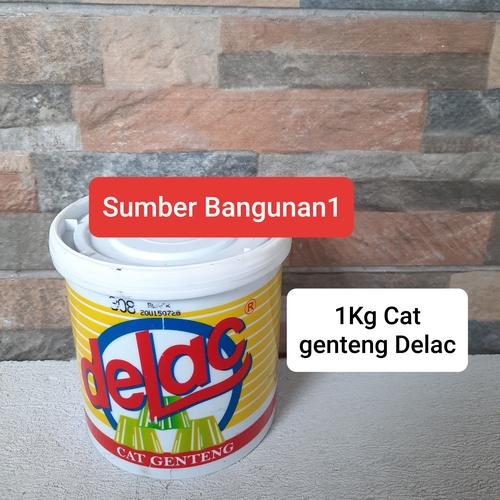 Jual Cat Genteng Delac 1kg warna cat exterior lapangan trotoar taman ...