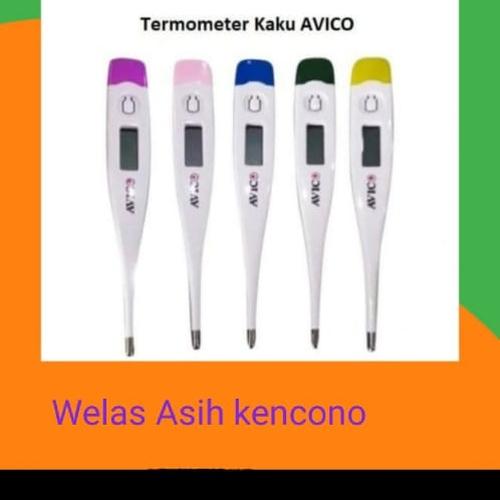 Jual Termometer digital Ketiak Avico Kaku / Alat Ukur Suhu Tubuh Avico ...