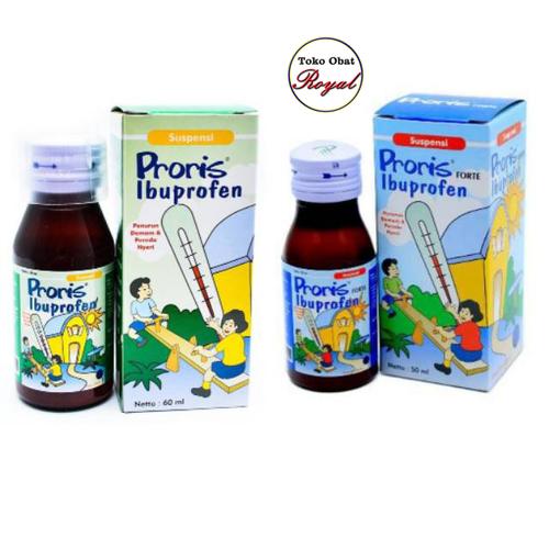 Jual Proris dan Proris Forte Sirup Turun Panas dan Sakit Gigi Anak ...