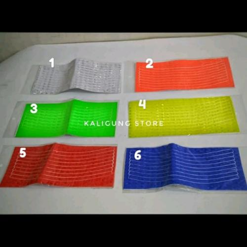 Jual Stiker Reflektif Cahaya - Cat Eye - Untuk helm sepeda rim Seatpost ...