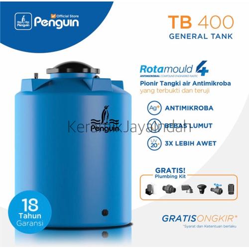 Jual PENGUIN TB400 TB 400 4100 4000 LITER TANDON AIR TOREN AIR - Hitam ...
