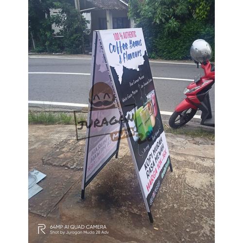 Jual Standing Banner Besi Hollow - 60x120 - Kab. Klaten - Juragan Muda ...