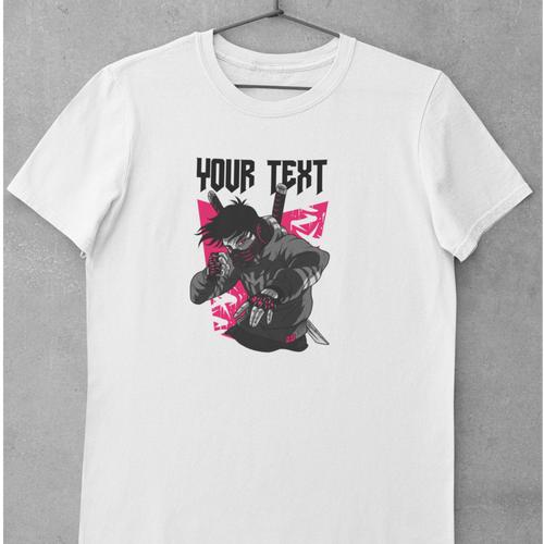 Jual DESAIN KAOS PREMIUM SIAP CETAK TINGGAL EDIT DENGAN TEXT MU - Putih ...