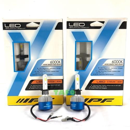 Jual BOHLAM MOBIL LED H1 LAMPU MOBIL LED H1 IPF PUTIH 6000K LAMPU DEPAN ...