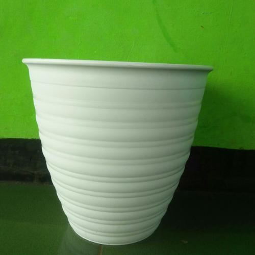 Jual Pot Tawon Pirus 301 Tinggi: 28cm Lebar Atas: 30cm Lebar bawputih ...