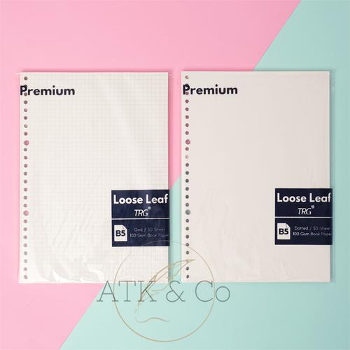 Jual Isi Loose Leaf B5 Premium TRG - Refill Binder Paper B5 Bookpaper - Kota Bandung - ATK & Co ...