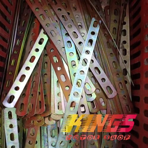 Jual plat besi bolong multifungsi / serbaguna bracket besi lubang 30cm ...