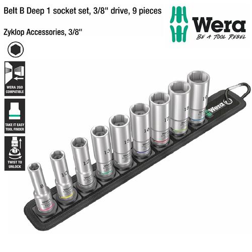 Jual Mata Sock Hex Wera 05004545001 Kunci Shock Socket Set 3/8 Inch ...