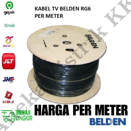 Jual BELDEN ASLI KABEL TV RG6 9116S COAXIAL PER METER ORI RG 6 CCTV METERAN - Jakarta Pusat ...