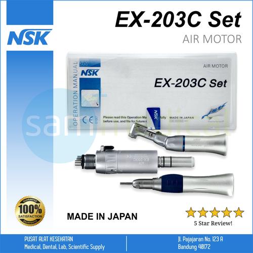 Promo NSK Dental HandPiece Low Speed EX203C Set Cicil 0% 3x - Kota ...