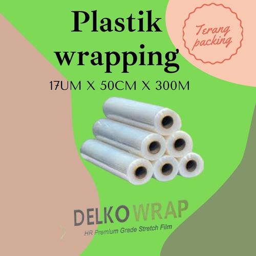 Jual Plastik wrapping barang bening uk 50cm x 300m - Jakarta Barat ...