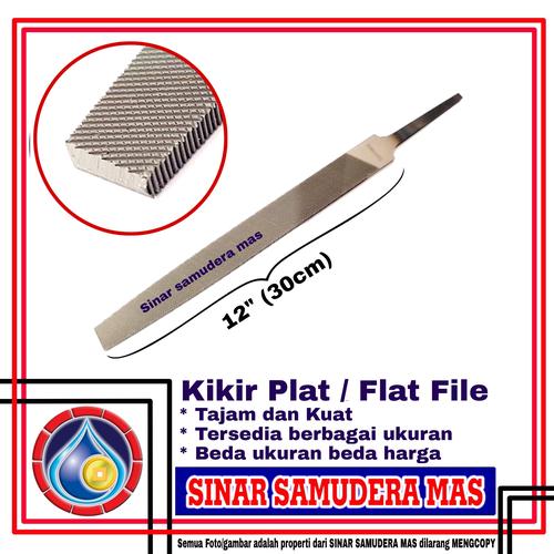 Jual Kikir Plat Stamvick 12" (30cm) - FLAT FILE-KIKIR BESI-KIKIR BAJA ...