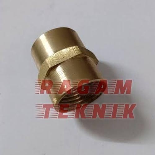 Jual Double Nipple 1/2" drat dalam Nepple Nepel Nipel Soket Kuningan ...