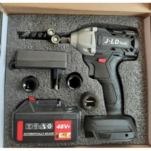 Jual JLD Tools 48s buka baut cordless impact wrench 1 Batrey - Kota ...
