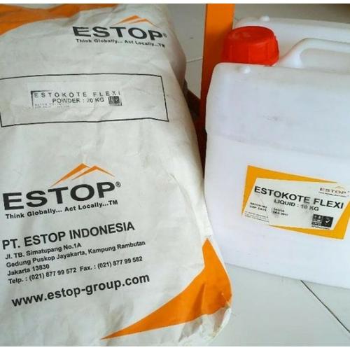 Jual Waterproofing Coating Semen Estokote Flexi (30Kg/set) Estop - Kota ...
