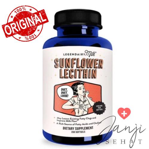 Jual LEGENDAIRY MILK SUNFLOWER LECITHIN 200 SOFTGELS - Kota Tangerang ...
