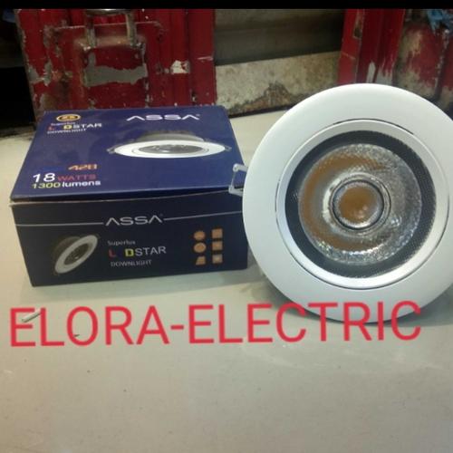 Jual Downlight Led ASSA 428 Spotlight sorot COB 18watt/18 watt/18Watt ...