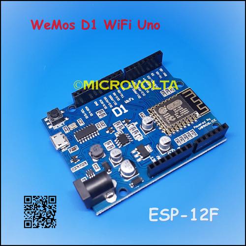 Jual WeMos D1 WiFi UNO ESP-12F - Kota Bandung - microvolta | Tokopedia