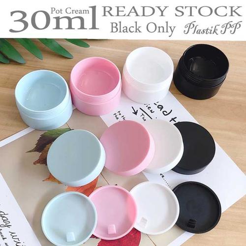 Jual Pot Krim Plastik 30gr Wadah Kosmetik Jar 30ml Pot Cream Wajah 30 ...