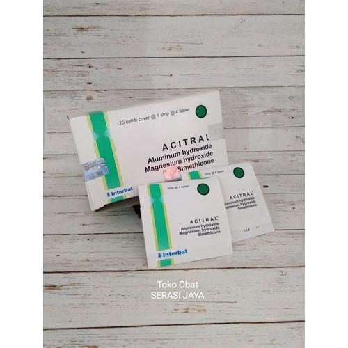 Jual Acitral Strip 4 tablet Obat Maag Kesehatan Pencernaan & Lambung ...