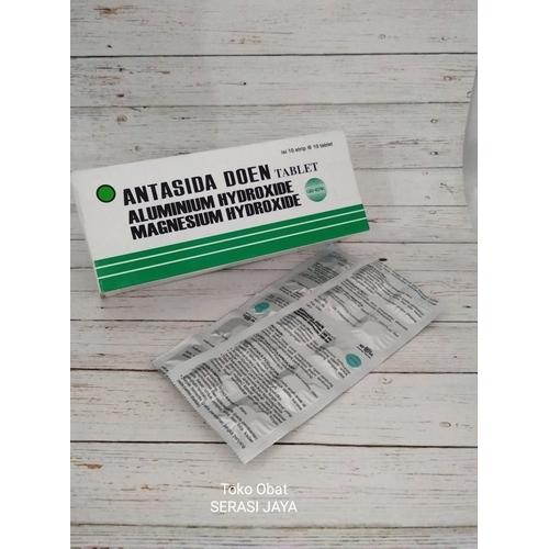 Jual Antasida Doen Strip 10 tablet Obat Maag Kesehatan Pencernaan ...
