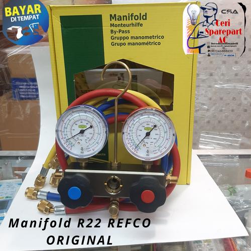Jual Manifold Set Refco tipe BM2-6-DS-R22 | Analyzer R22 | Manifold Set R22 - Jakarta Pusat ...