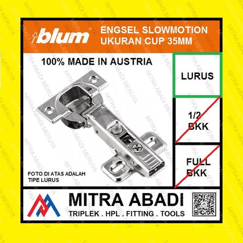 Jual Engsel BLUM Engsel Sendok BLUM Slowmotion Lurus - Kota Tangerang ...