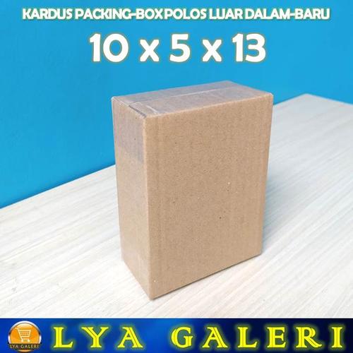 Jual Kardus Packing-Box Uk.10x5x13 cm Polos Luar Dalam-Kardus Baru ...