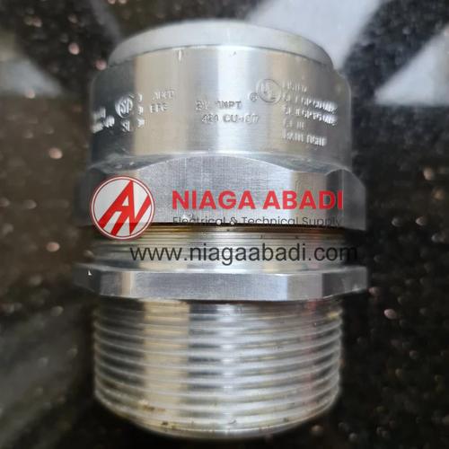 Jual Bicon Cable Gland Barr-C 424CU-07 2-1/2" In NPT Aluminium Brass ...