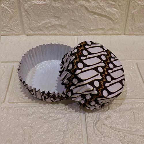Jual Kertas Cup Roti Bulat BATIK Series uk 140x80mm - Batik Parang, 50 ...