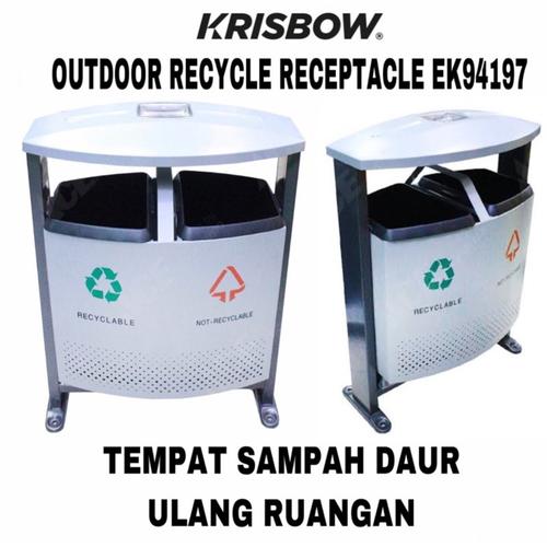 Jual TEMPAT SAMPAH PUTDOOR KRISBOW (OUTDOOR RECYCLE RECEPTACLE ...
