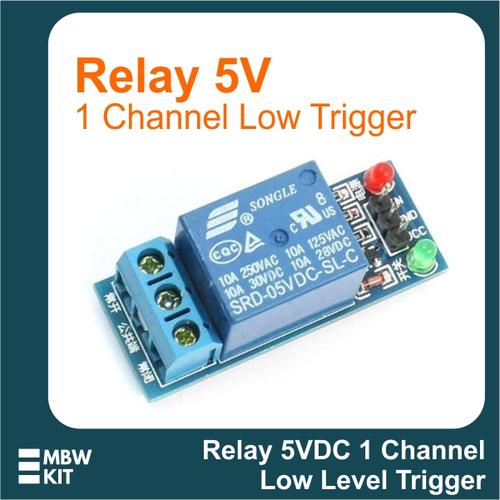 Jual Modul Relay 5V 1 Channel Relay Module 1CH Low Level Trigger - Kota ...