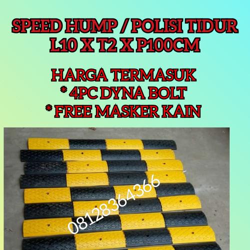 Jual Speedhump Pembatas kecepatan 10 cm Free Baut - Jakarta Barat ...