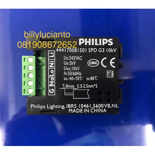 Jual Surge Protector PHILIPS SPD G3 10kV anti Petir Komponen PJU LED ...