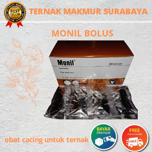 Jual MONIL BOLUS - obat cacing ternak (harga per bolus) - Kota Surabaya ...