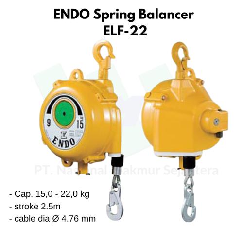 Jual Spring Balancer Cap. 15-22kg stroke 2.5m ENDO ELF-22 - Jakarta ...