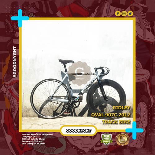 Jual Sepeda Ridley Oval 907C 2012 (Frameset+Crankset Omnium 48T ...