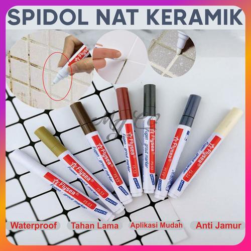Jual Tile Grout Marker Tile Reform - Spidol Nat Keramik ORIGINAL ...