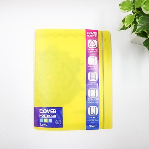 Jual Bantex Notebook A5 24 Sheets With String Lemon #8032 26 - Kota ...