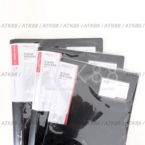 Jual Clear Holder / Display Books Folio 40 Pockets - Inter X Folder ...