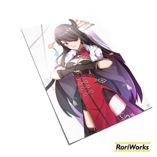 Jual Poster Anime - Beidou [Genshin Impact] - Ukuran A6 - Kota ...