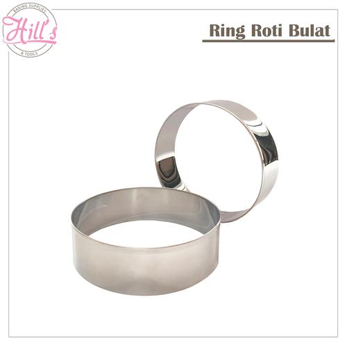 Jual RING ROTI BULAT / CUTTER STAINLESS / CETAKAN ROTI BULAT 9 CM 10 CM ...