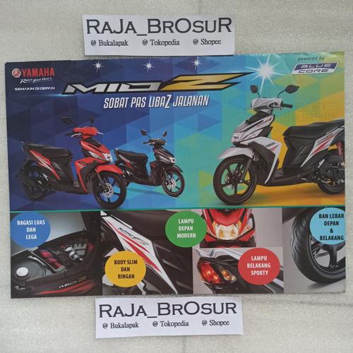 Jual Poster brosur katalog flyer Yamaha Mio Z 2017 - Kab. Langkat ...