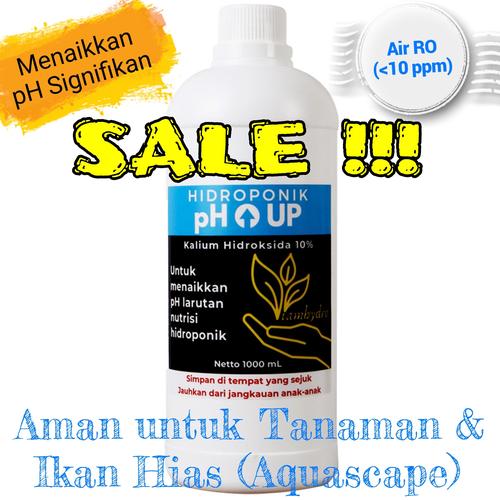 Jual pH UP 1 Liter Untuk Hidroponik - Jakarta Barat - iamhydro | Tokopedia